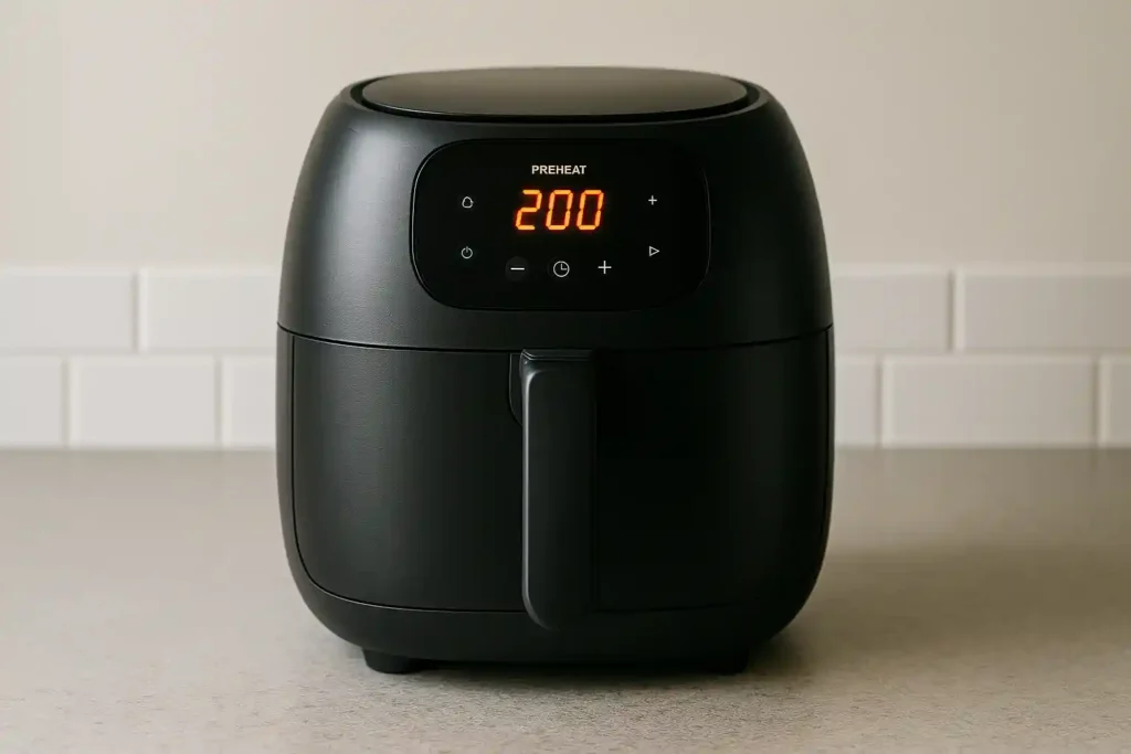 Frosne pomfritter i airfryer | 15 min | 5/5 stjerner | 4 nemme trin